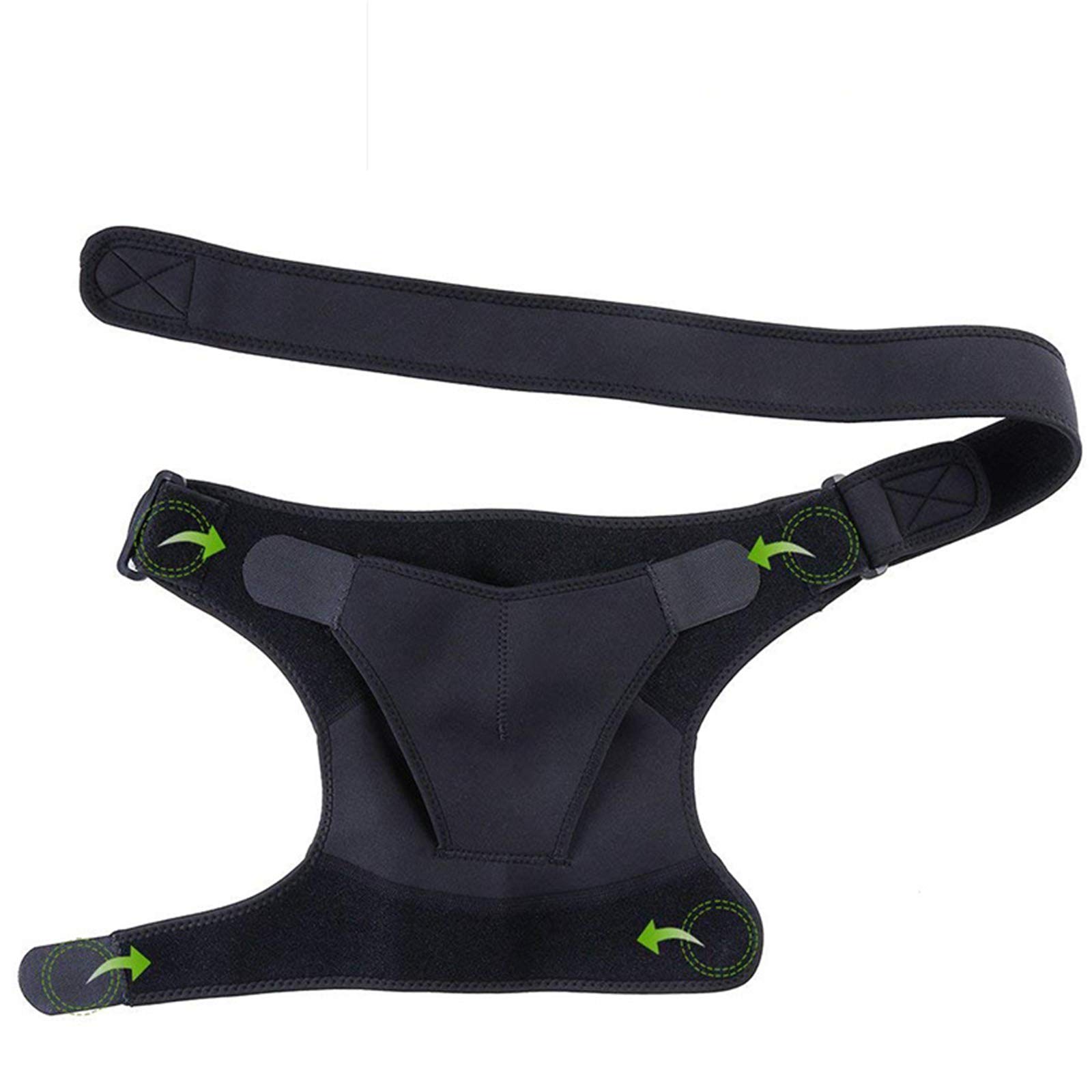 YUIJ Shoulder Brace for Men and Women,Orthopedic Care Compression Sleeve,Dislocated AC Joint, and Other Injuries