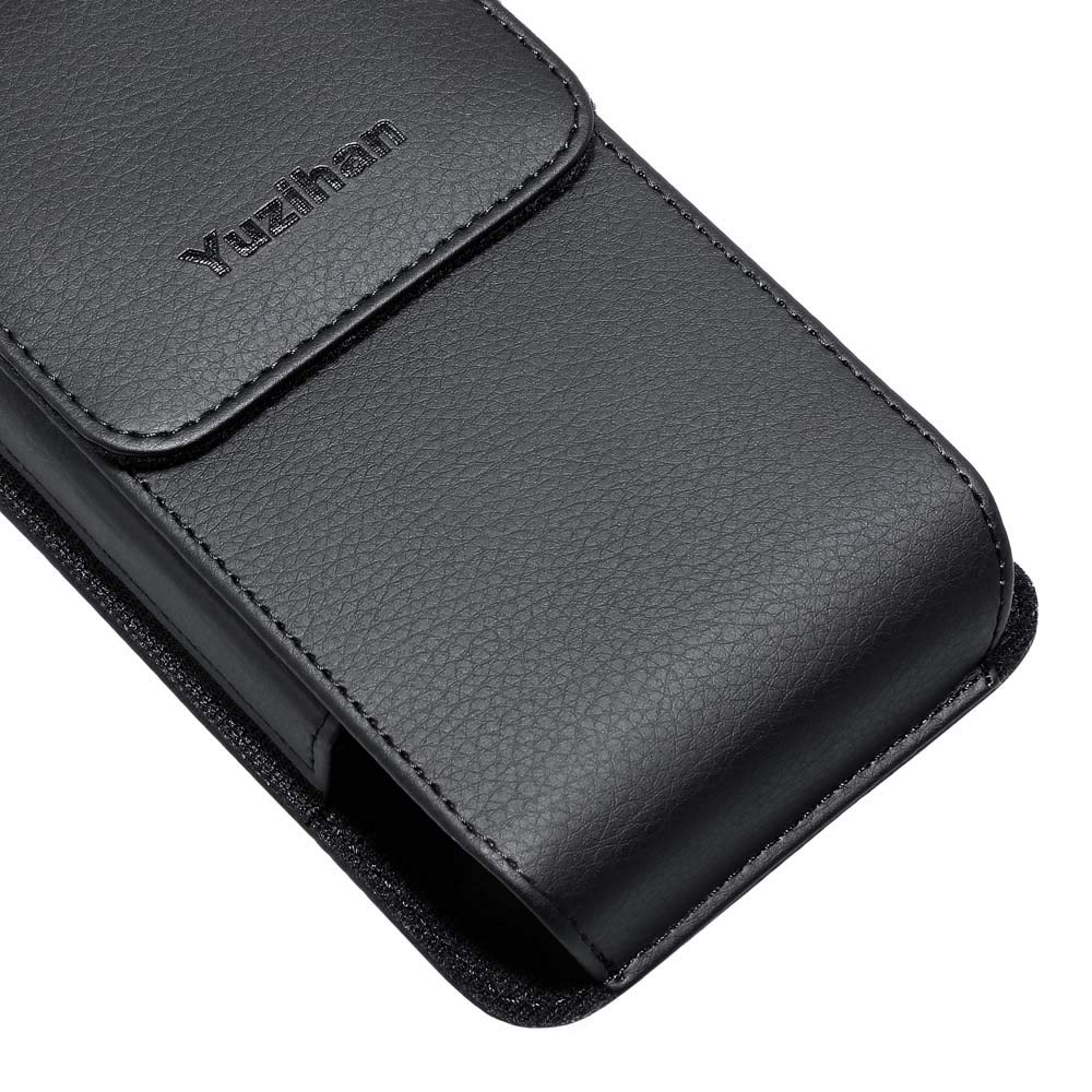 Yuzihan for iPhone X iPhone Xs Belt Holster Pouch Premium Leather Fit with Thick Defender Case/Protective Case/Hybrid Armor Case/Battery Case On