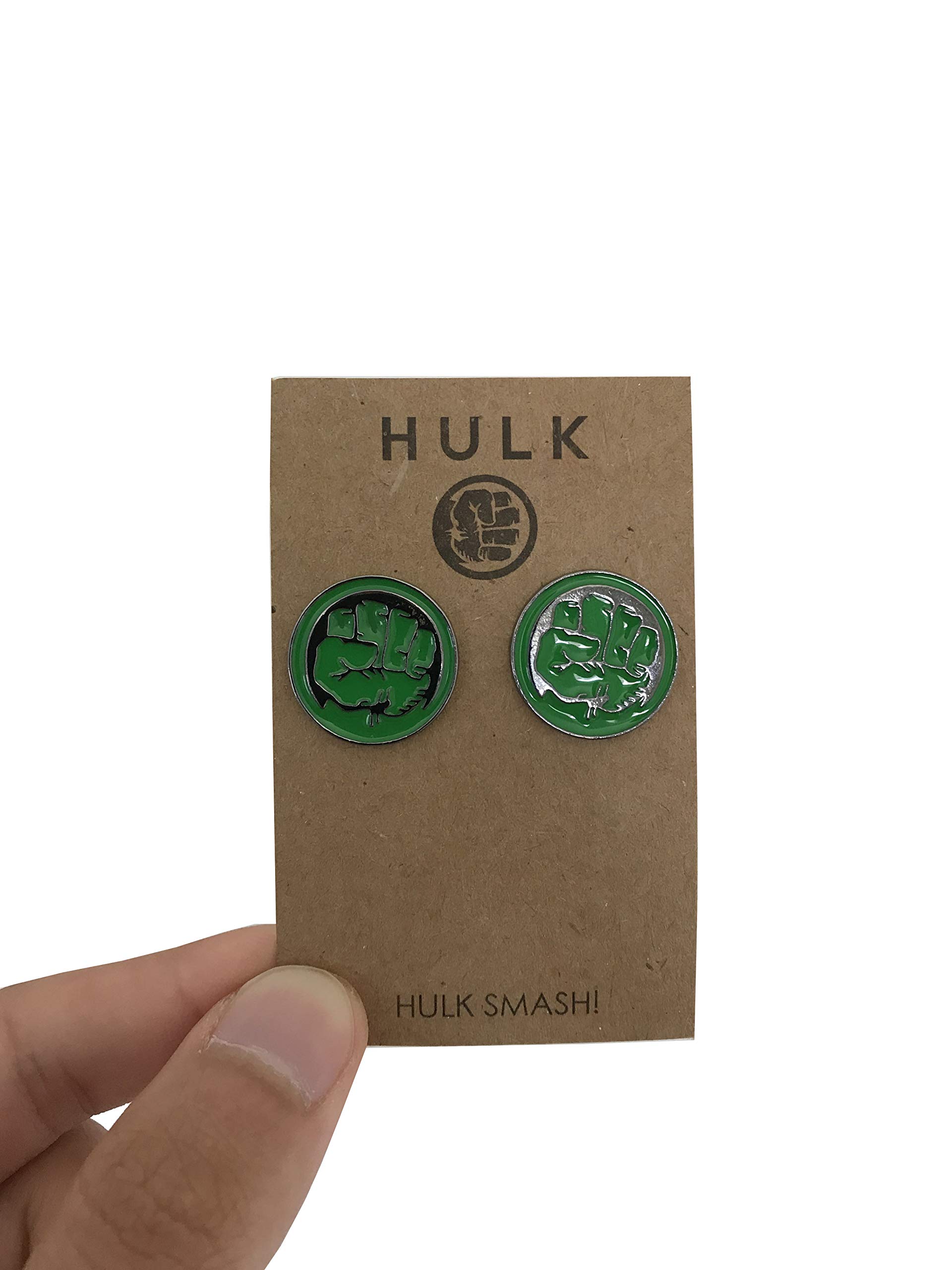 Superhero Cufflinks Wedding/Birthday Set of 5: Iron Man Spiderman Captain America Thor Hulk Marvel Collection