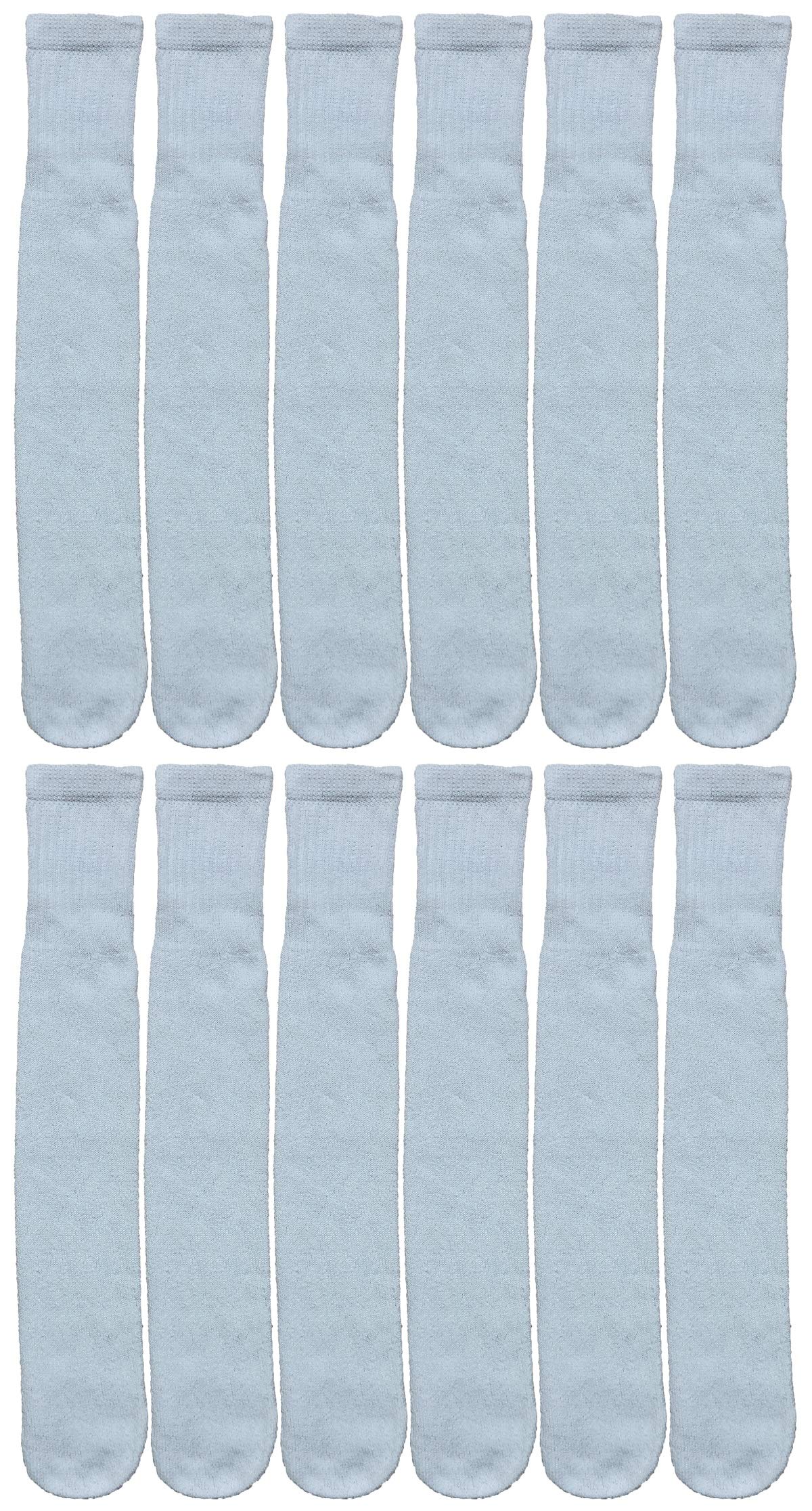 Yacht & Smith Men's & Women's Wholesale Bulk Cotton Tube Socks, Referee Style, by SOCKS'NBULK
