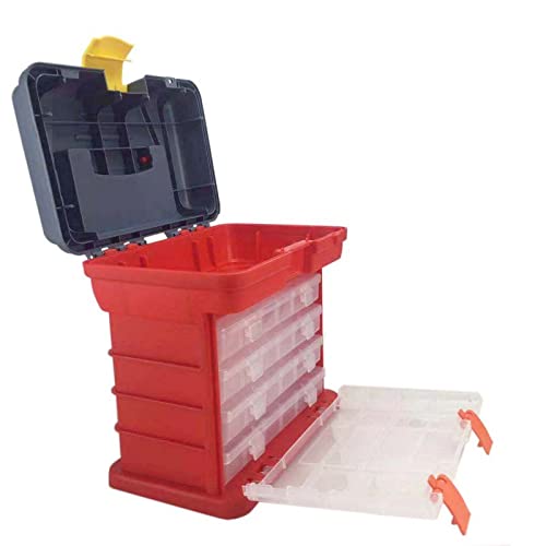 WDBBY Multifunction Plastic Box Large Fishing Box Screw Parts Storage Box Storage Fishing Lures Box Accessories Tool Box (Size : Style 2)