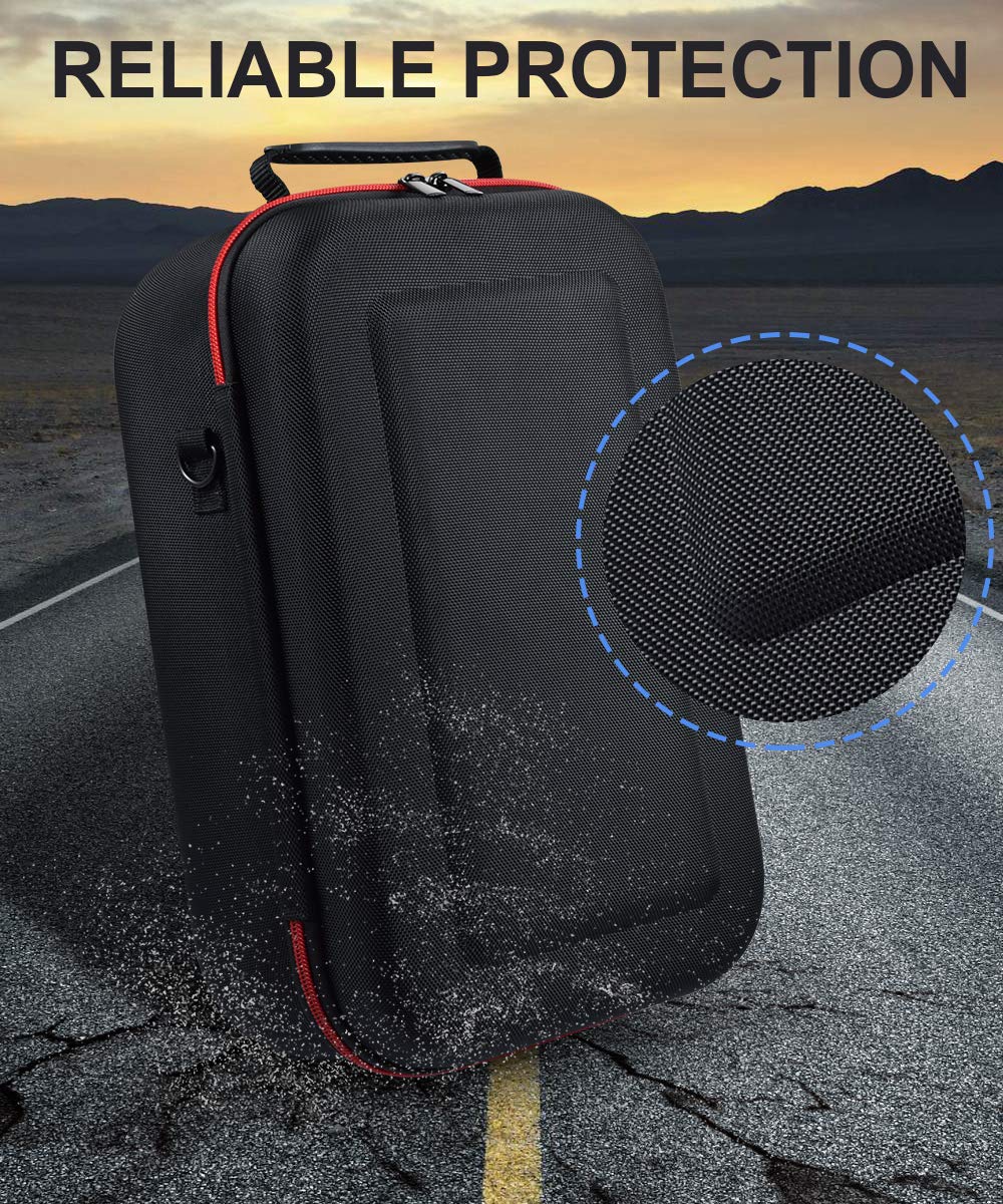 YOSE Hard Travel Case for Oculus Quest 2/Oculus Quest VR Gaming Headset and Controllers Accessories Shockproof EVA Hard Shell Carrying Case Storage Bag(Black)