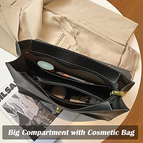 YXBQueen Purses and Handbags for Women Designer Leather Hobo Tote Top Handle Shoulder Satchel Large Bags