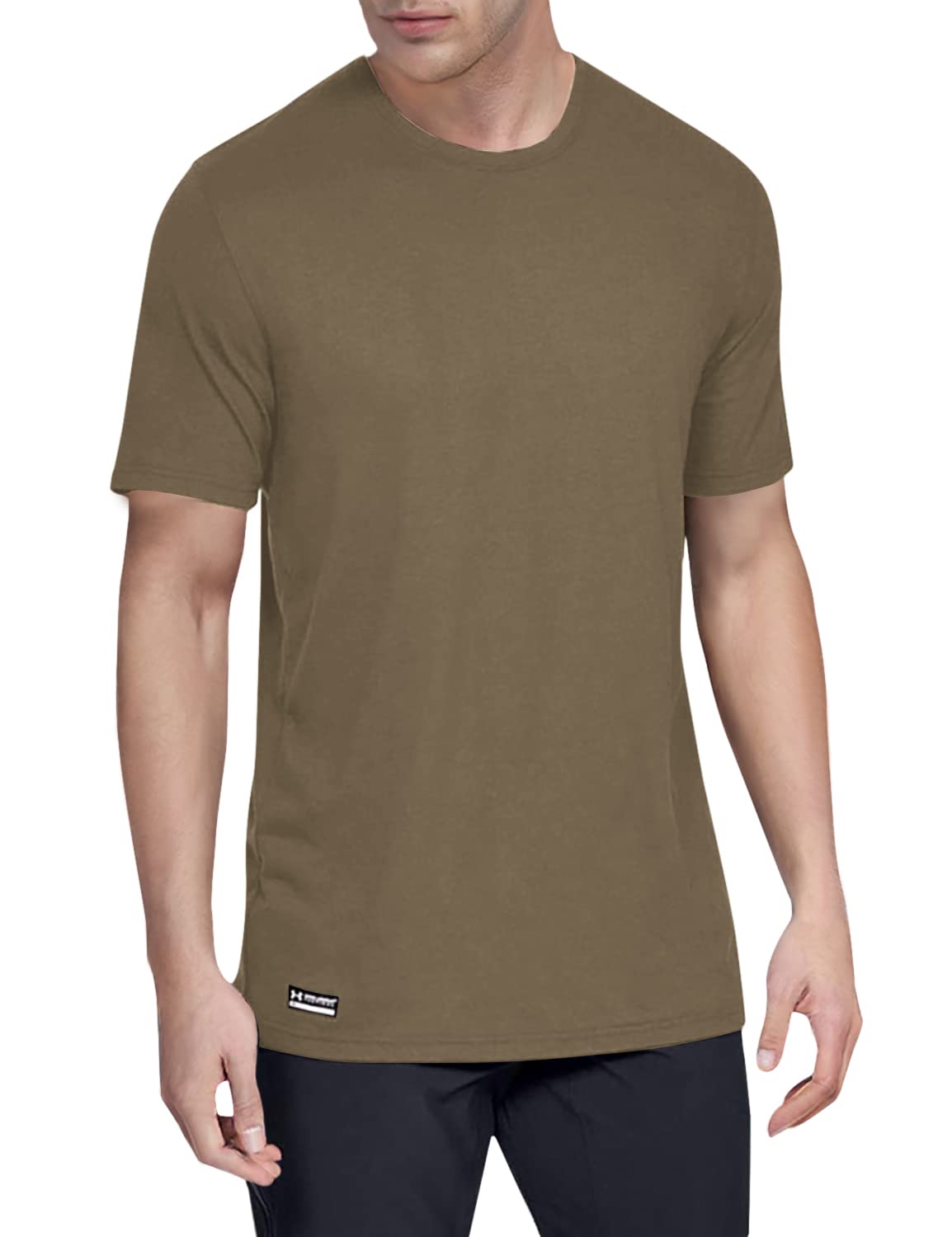 Under Armour UA Tactical Cotton Undershirt LG Federal TAN
