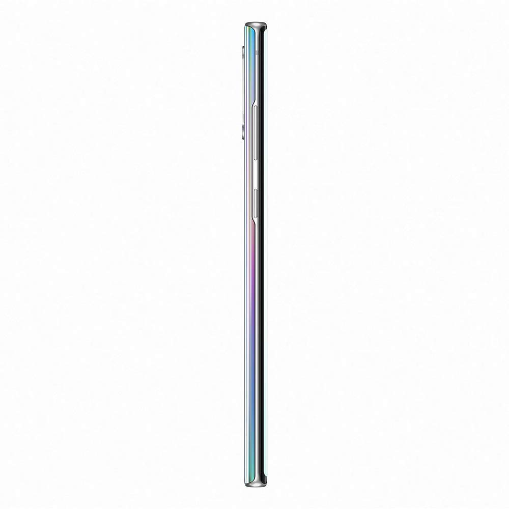 SAMSUNG Galaxy Note 10+ Plus (256GB, 12GB) 6.8" QHD+ AMOLED, Snapdragon 855, 4300mAh Battery, 4G LTE Fully Unlocked (T-Mobile, Verizon, Global) N975U1 US Model (w/Wireless Charger Pad, Aura Glow)