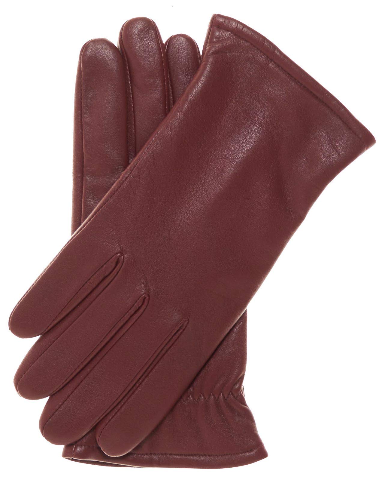 Pratt and Hart Broadway Lady’s Classic Thinsulate Lined Leather Gloves Size 7.5 Black