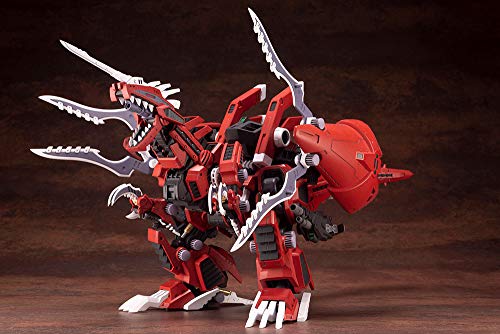 ZOIDS ZD140X EZ-034 Geno Breaker Repackage Version, Total Length: Approx. 13.8 inches (350 mm), 1/72 Scale, Plastic Model, Molded Color