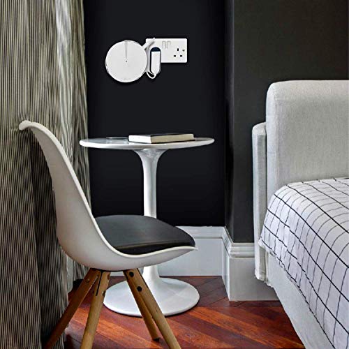 STANSTAR Wall Mount for TP-Link Deco M5 Whole Home Mesh WiFi System, Sturdy Bracket Holder for TP-Link Deco M5 Space Saving TP-Link Router Wall Holder Plug in Without Messy Wires or Screws