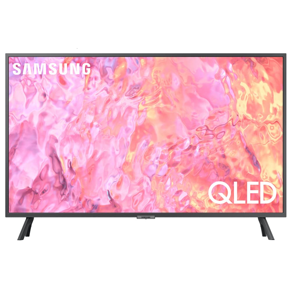 SAMSUNG Q60 QLED 4K Smart TV Bundle with Premiere Movie Streaming Package & TV Setup Bundle with Wall Mount + Surge Adapter + HDMI Cable & More (2023, 70 Inch)