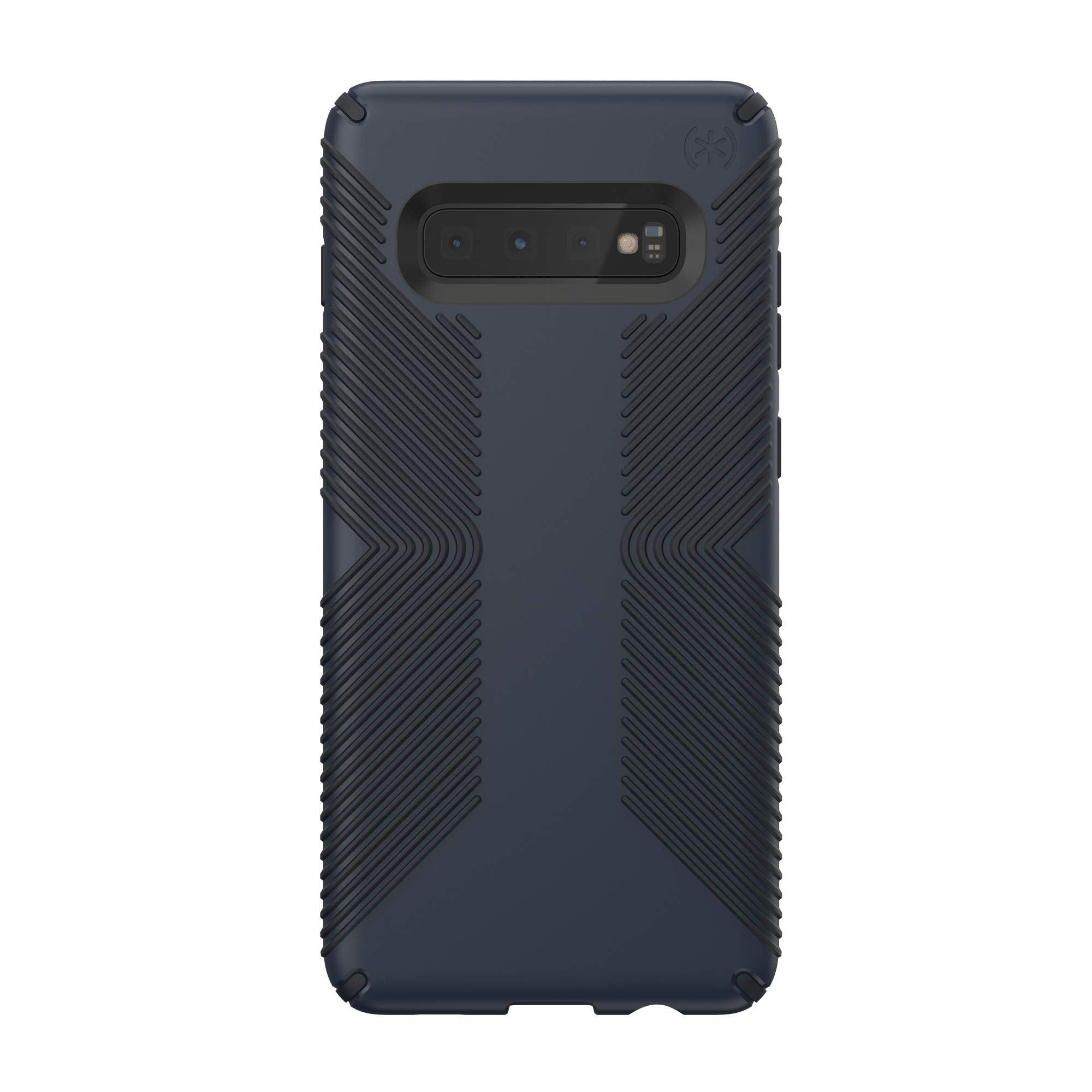 Speck Products Presidio Grip Samsung S10+ Case, Eclipse Blue/Carbon Black