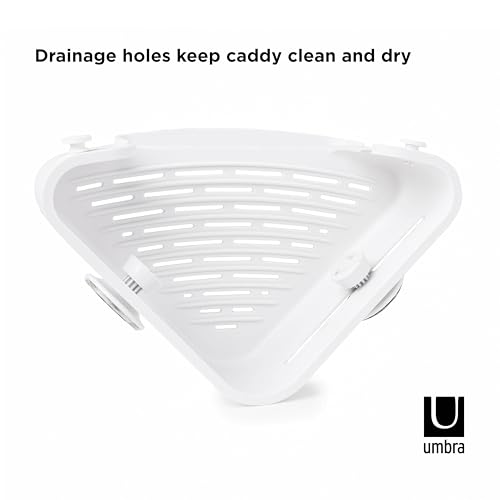 Umbra Flex Gel Lock Corner Shower Bin