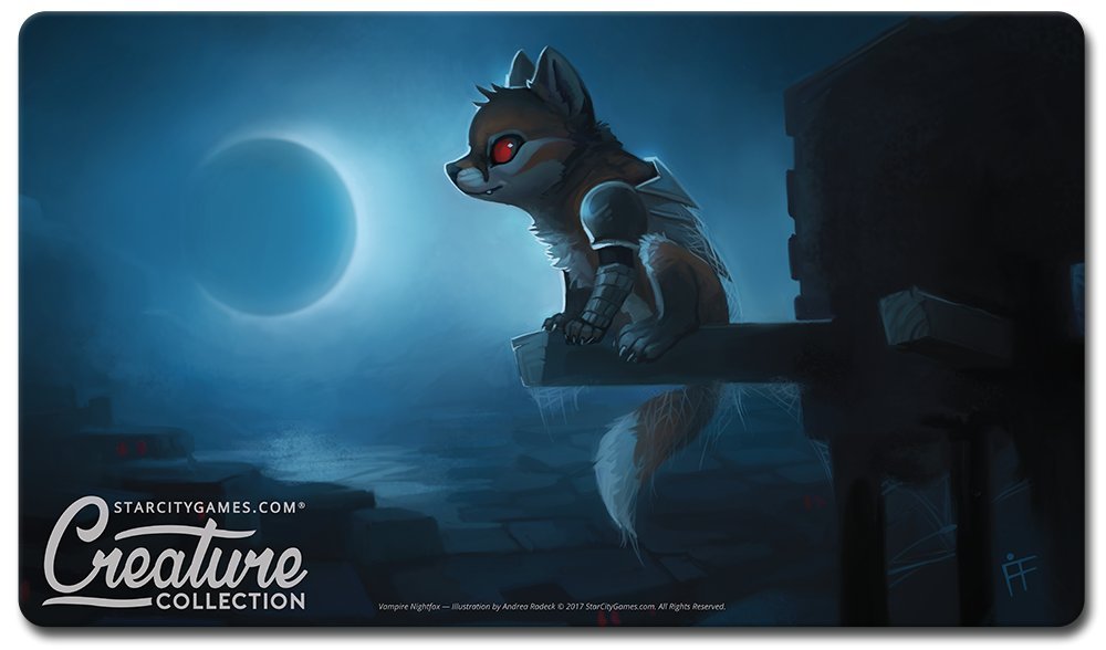 Star City Games Creature Collection Playmat - Vampire Nightfox (B0778S3V71)