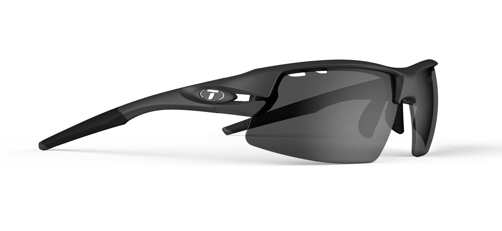 Tifosi Crit Polarized Fototec, Matte Gunmetal with Smoke Polarized Fototec lenses