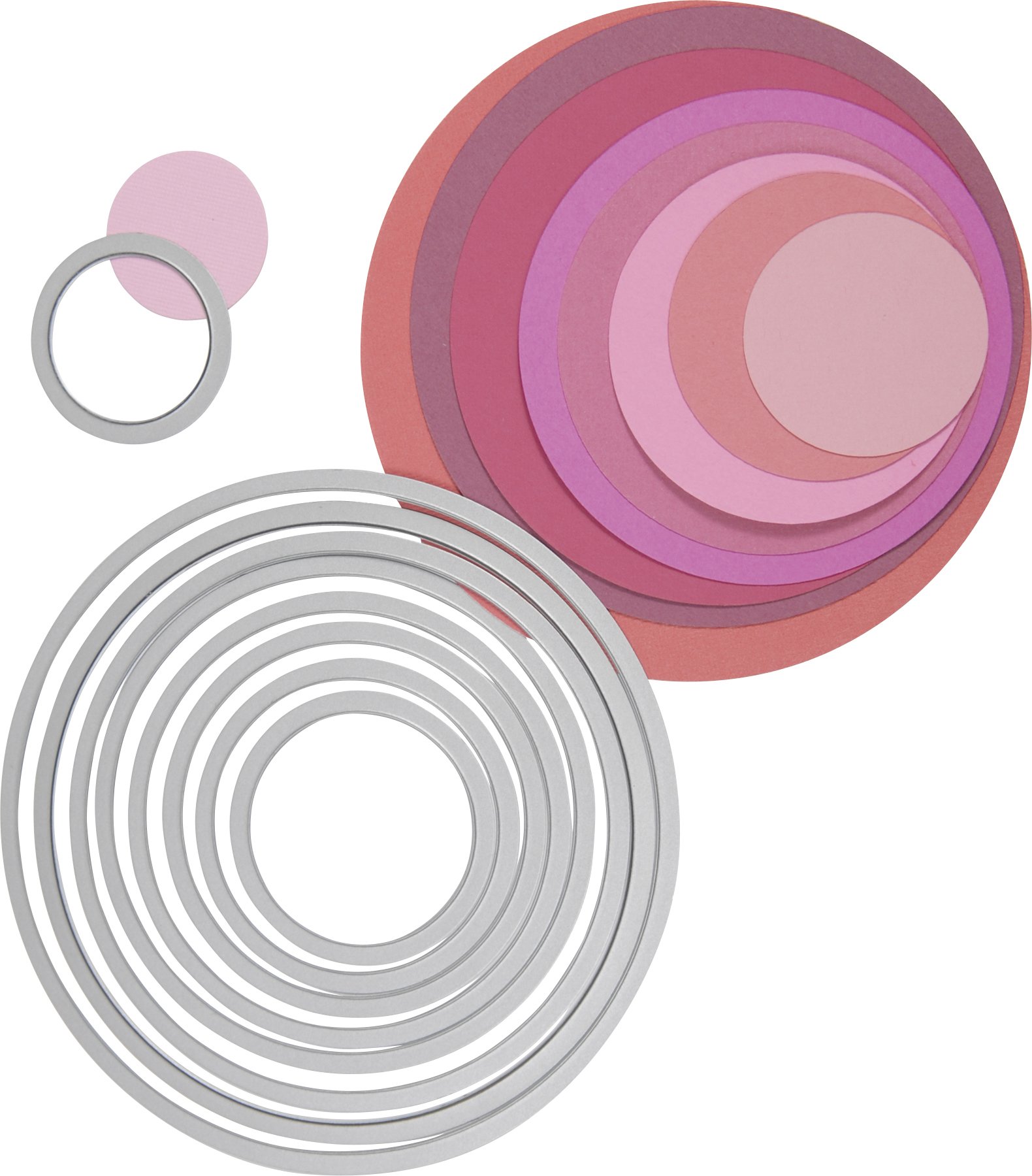 Sizzix Framelits Die Set 8/PK - Circles