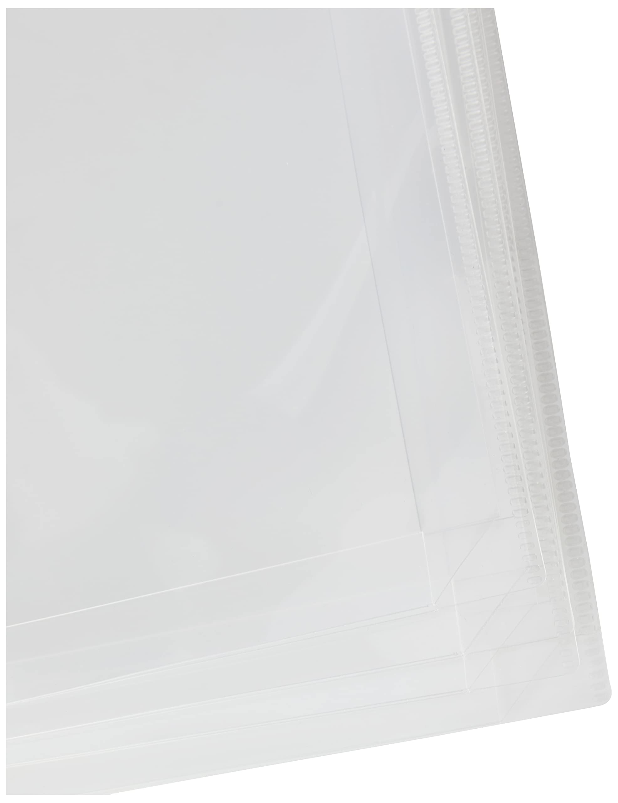 Tiger Stationery 301523 A4 Expanding Poly Punched Pockets File (Pack of 5)