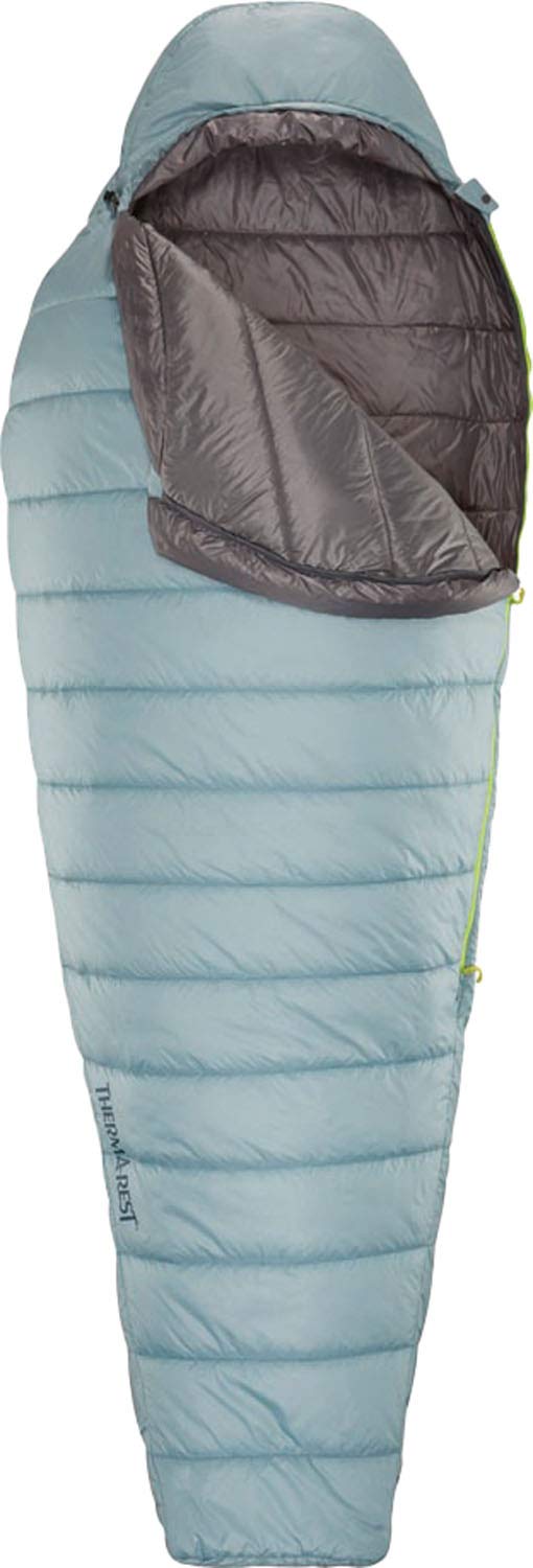 Therm-a-Rest Space Cowboy 45-Degree Synthetic Mummy Sleeping Bag, Ether, Regular