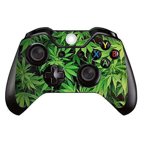 UUShop Vinyl Skin Sticker Protector for Microsoft Xbox One Controller Joystick Weeds
