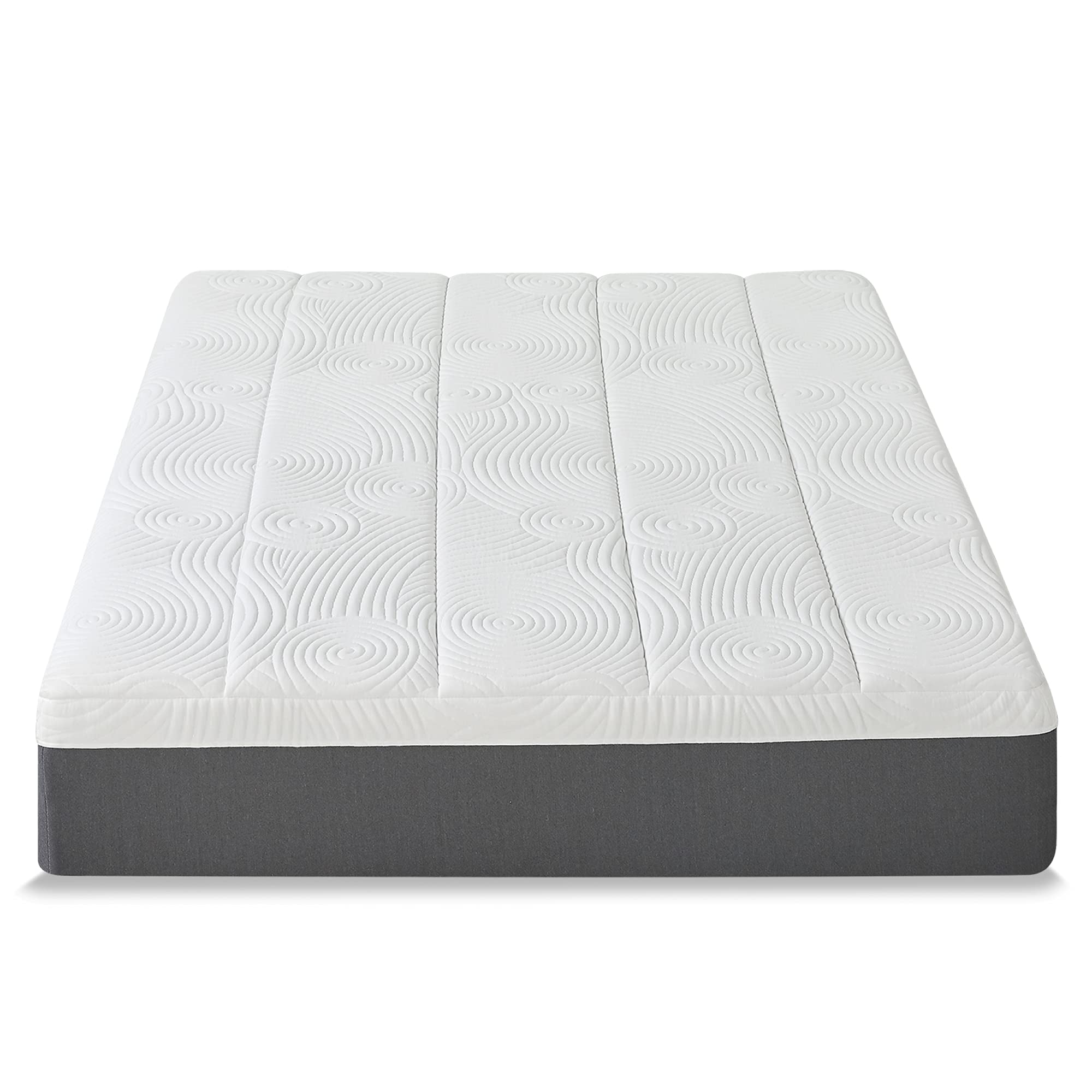 Zinus Blackstone 12 Inch Green Tea Airflow Memory Foam Mattress/CertiPUR-US Certified/Bed-in-a-Box/Pressure Relieving, Queen