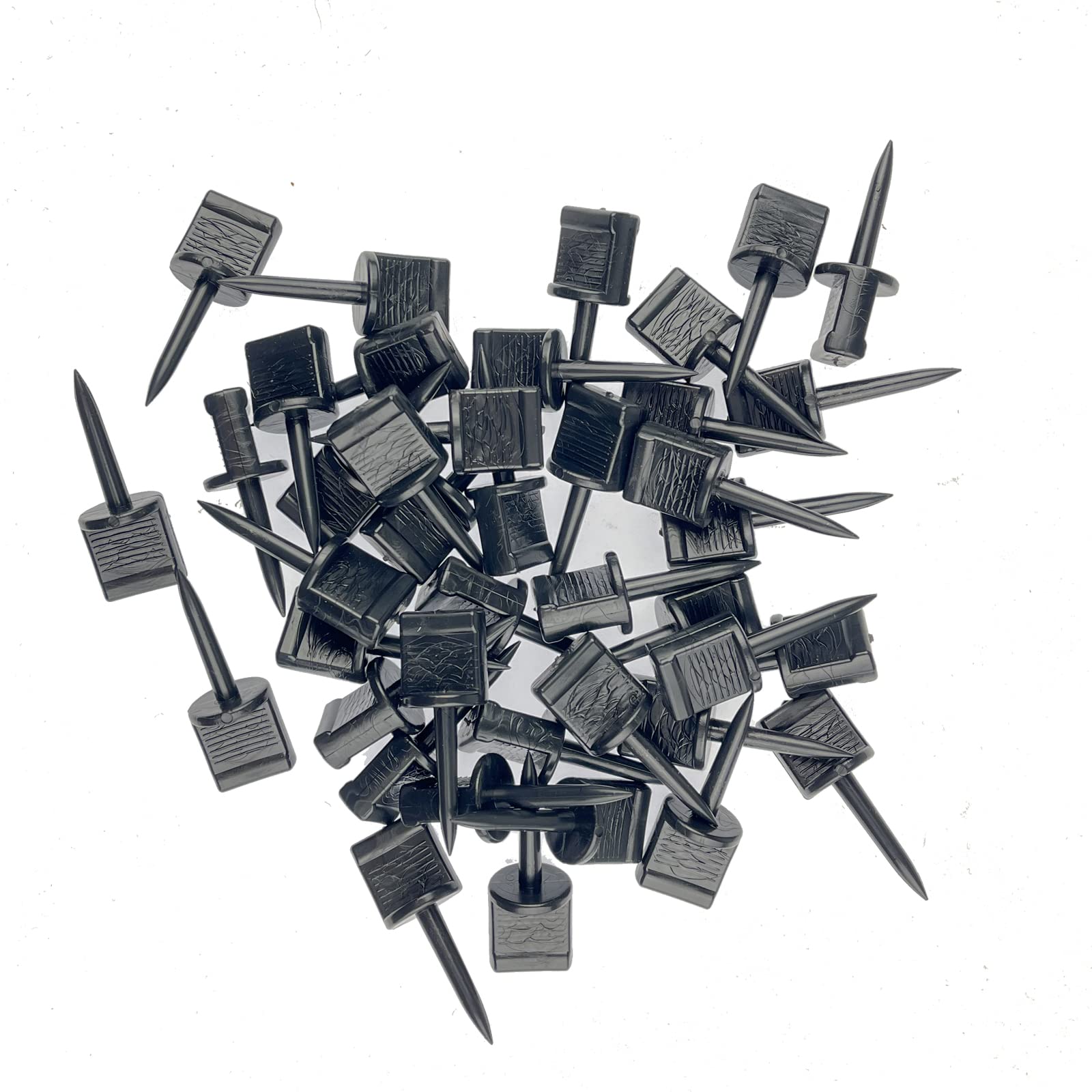 Zelerdo 40 Pieces Plastic Archery Target Pins for Hold Paper Targets on Foam