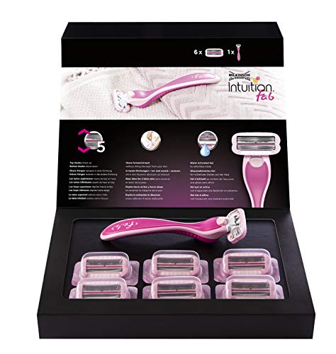 Wilkinson Sword Wilkinson Sword Pack Ffp Box Intuition F.A.B. - Double Sense Epilator Kit for Women + 7 Refills of Blades 150 g 7004076W