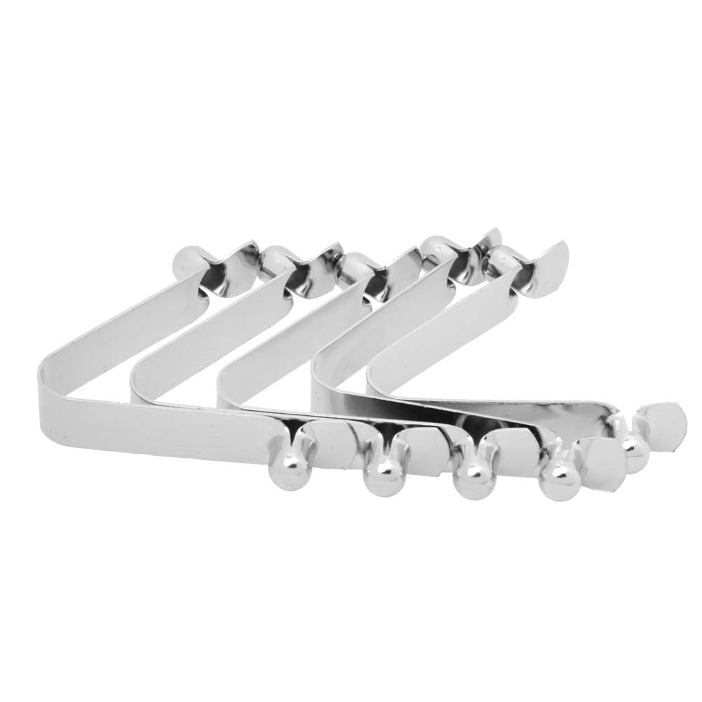 YOUNGL Kayak Paddle Spring Clip 5pcs Durable Caravan Telscopic e Steel Snap Locking Push Clamp Boat Accessories Outdoor Camping Single Button Awning Wing Tent Pole