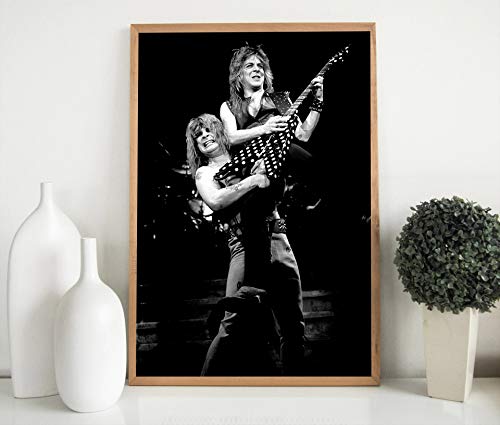 Wall Decor Randy Rhoads Poster (13 x 19 Inches) | Ready To Frame For Office, Living Room, Dorm, Kids Room, Bedroom, Studio, Live Rare Print