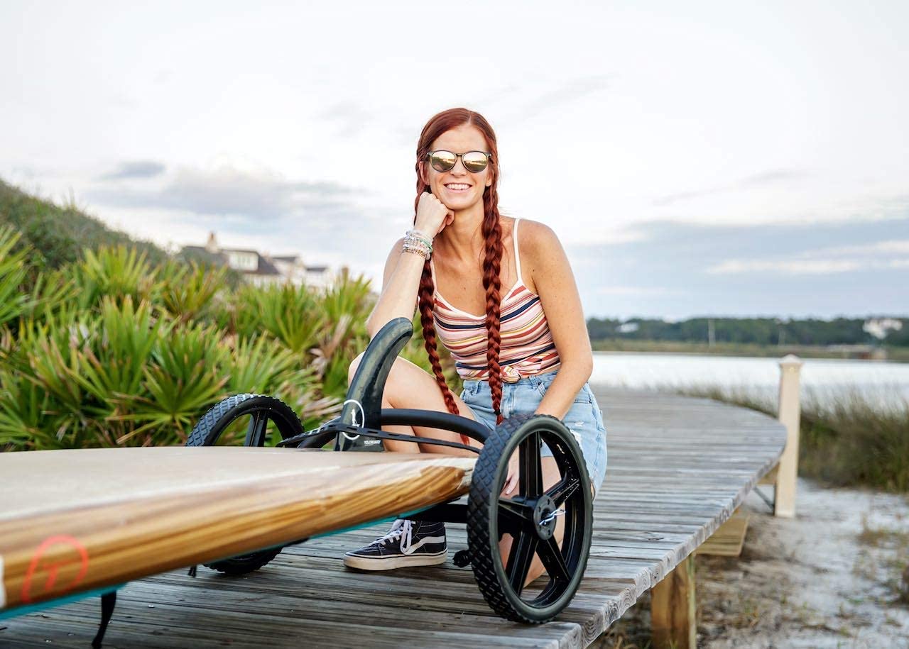 SUP Wheels Classic Standup Paddleboard Trailer and SUP Carrier | Walk model - no Strap Handle