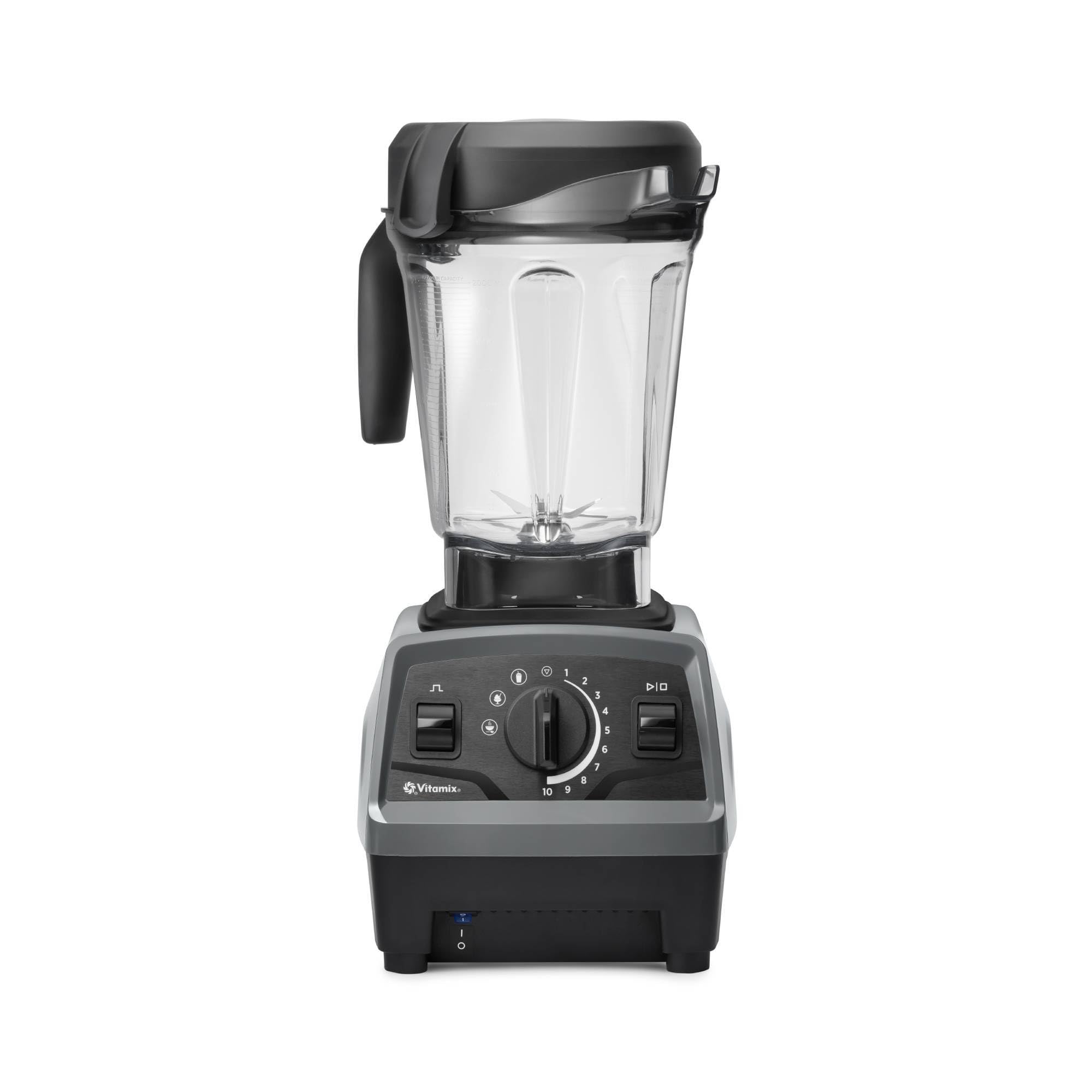 Vitamix Explorian Blender with Programs, Professional-Grade, 64 oz. Low-Profile Container, Slate (Renewed Premium)