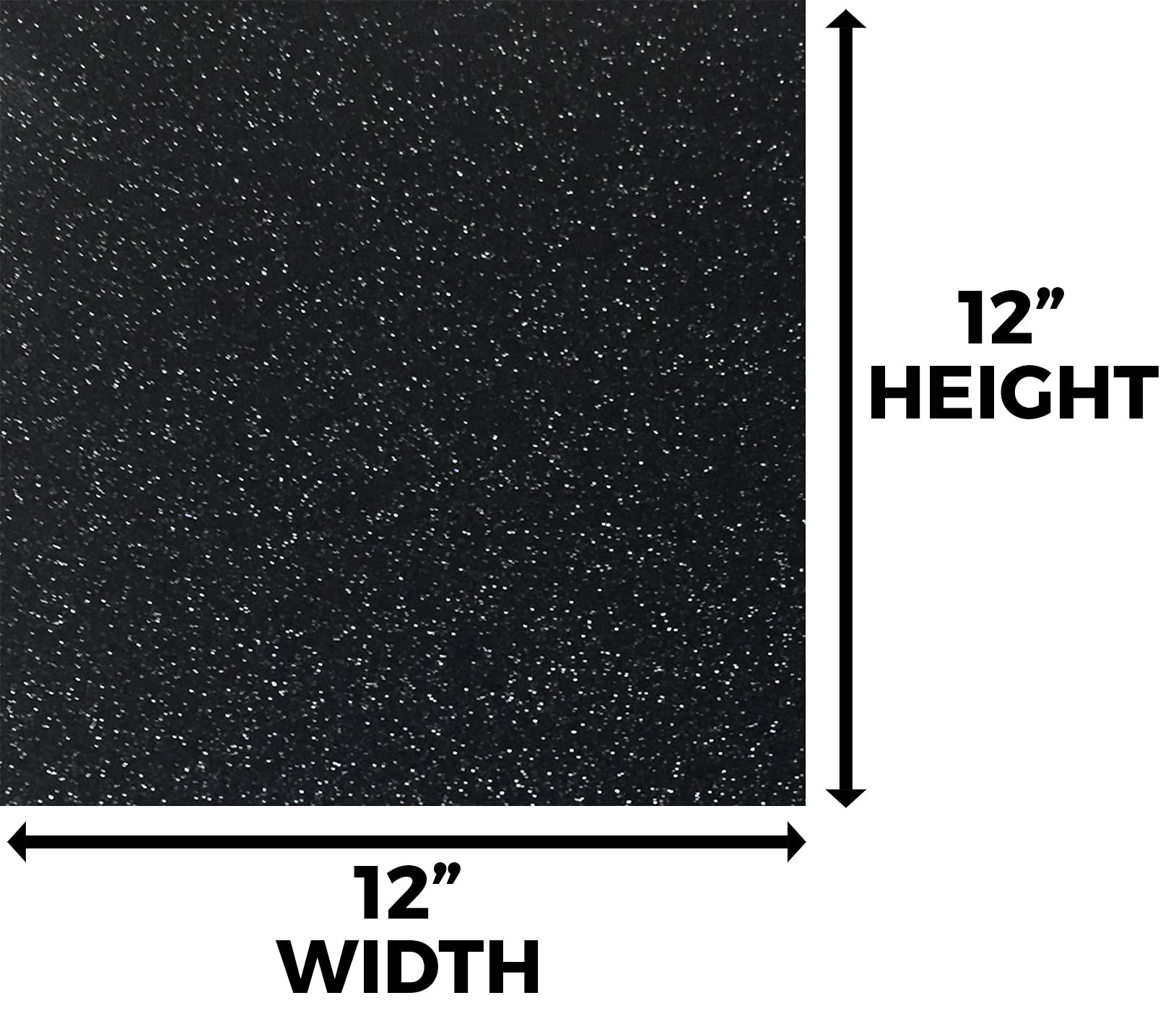 White Glitter Cardstock - 10 Sheets Premium Glitter Paper - Sized 12" x 12" - Perfect for Scrapbooking, Crafts, Decorations, Weddings