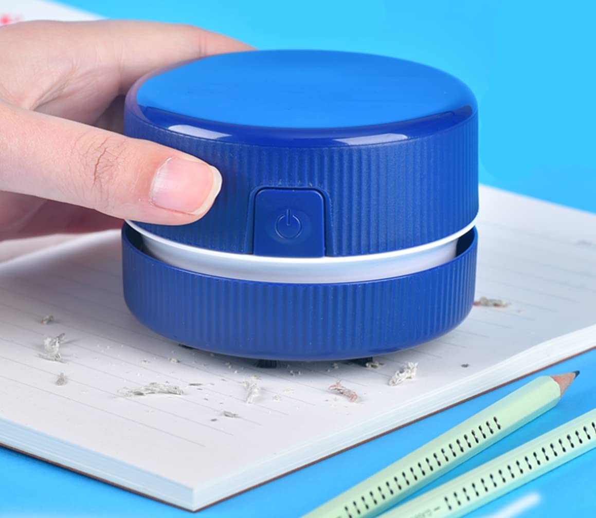Veekar Mini Portable Handheld Cordless Tabletop Crumb Sweeper Desktop Vacuum Cleaner
