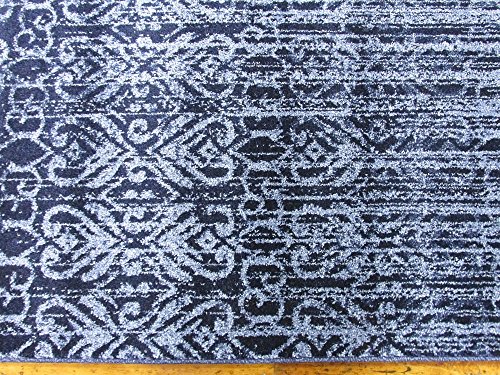 Unique Loom Del Mar Collection Area Rug - Jennifer (10' 6" x 16' 5" Rectangle, Blue/ Navy Blue)