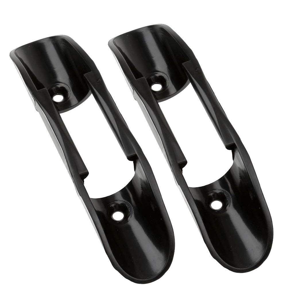 YiMusic 2 Pieces Universal Marine Kayak Paddle Clip Holder Keeper Suit for Kayak Canoe Boat Mount Accessories