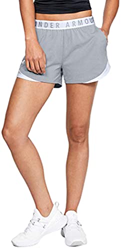 Under Armour Women's UA Play Up Shorts 3.0 LG Gray