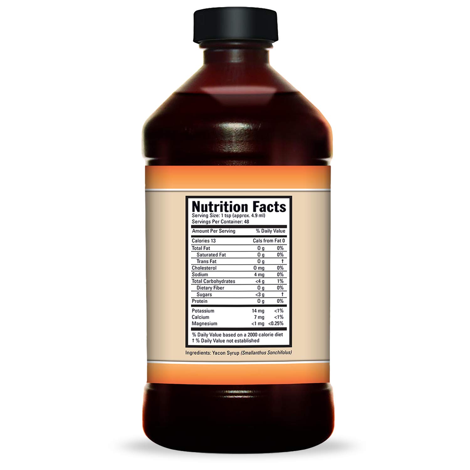 Yacon Syrup 100% Pure Raw All Natural Low Cal Natural Sweetener 8 oz 10 Bottles