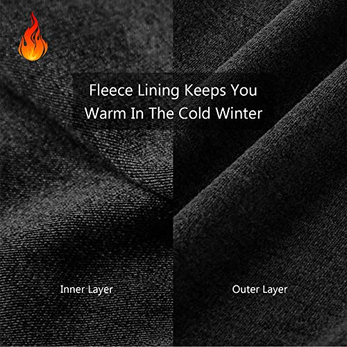 BAMBOOL Cool Women's Thermal Underwear Set with Fleece Lined Bamboo Midweight Thicken Top and Bottom Set Long Johns Winter Warm Underwear Set for Women