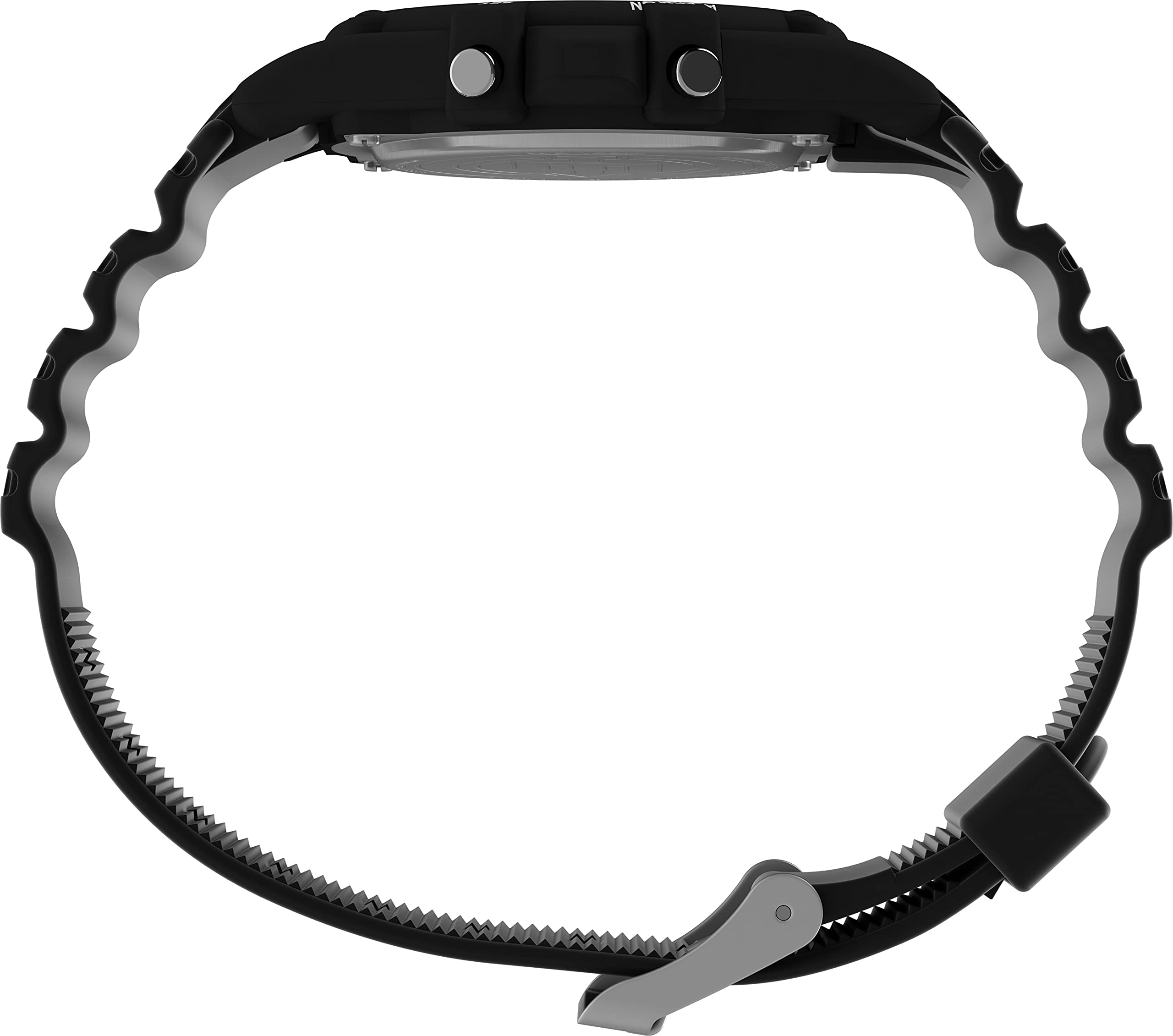 Timex Men's T77517 "Expedition" Resin Watch with Stainless Steel Bracelet