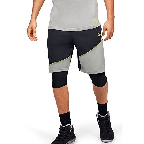 Under Armour Baseline 10" Short, Black (005)/X-Ray, Medium