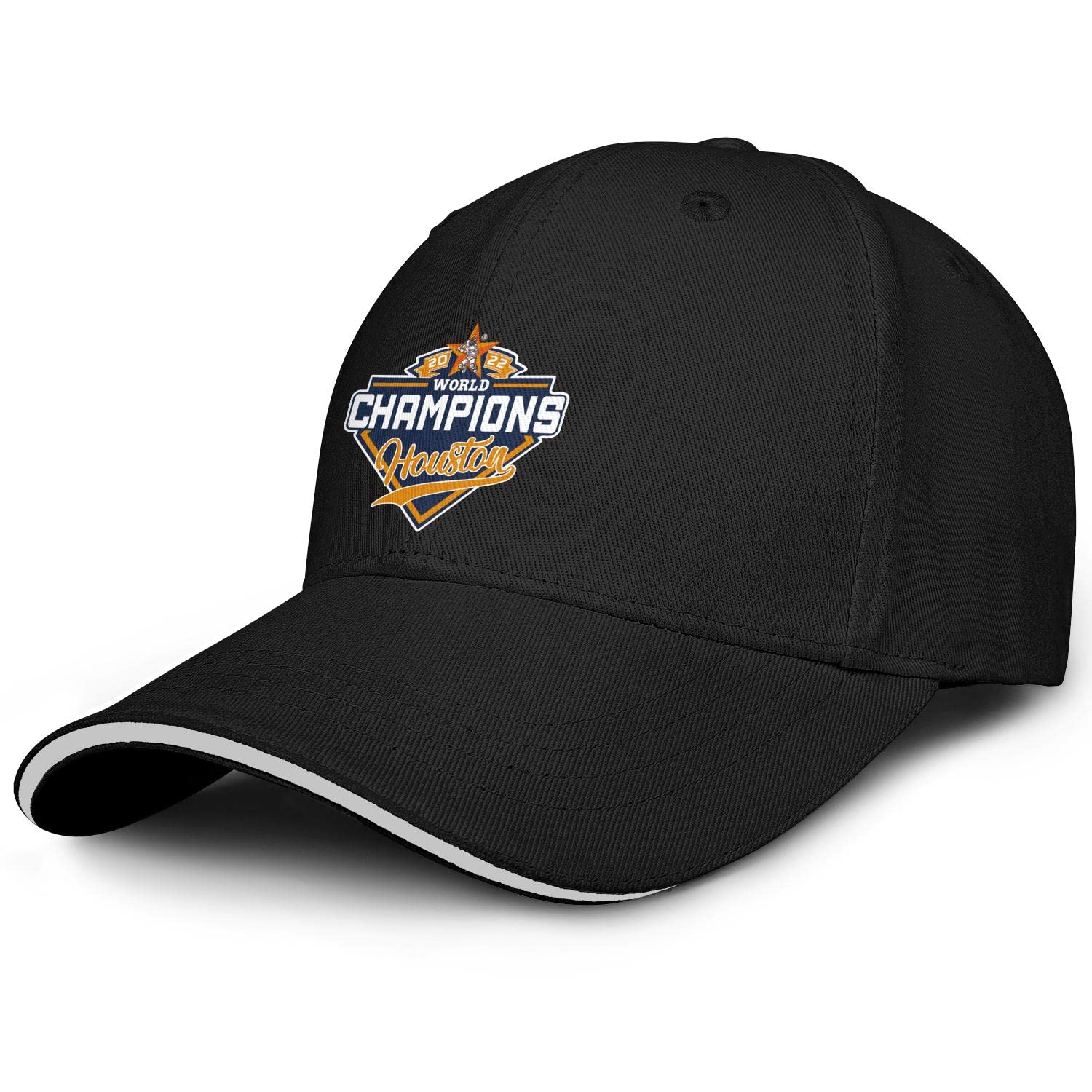 World Baseball Champions Hat 2022 Baseball World Champions Hat/Cap, Houston Hat Black