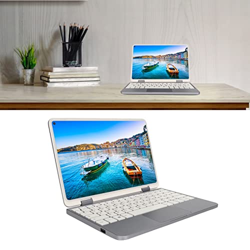 VINGVO Laptop, Touch Control 512GB ROM Multi Ports 2 in 1 3:2 Aspect Ratio Professional FHD Screen Notebook Computer with Stylus Pen for Travel for Home (8+512G US Plug)
