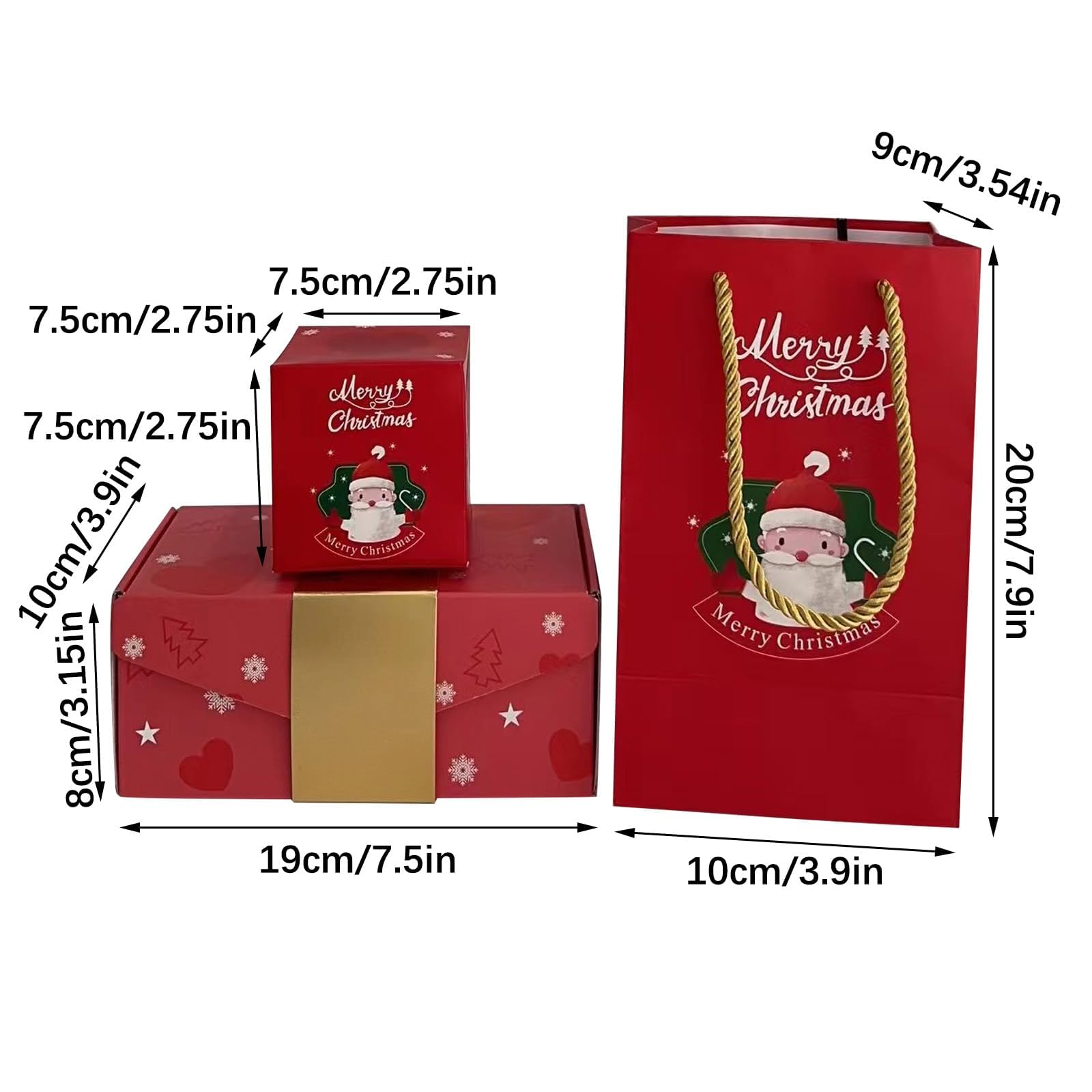Surprise Gift Box Explosion,2023 New Christmas Surprise Exploding Gift Box, 10 PCS Pop Up Money Gift Boxes, Christmas Birthday Surprise Blast Gift Boxes