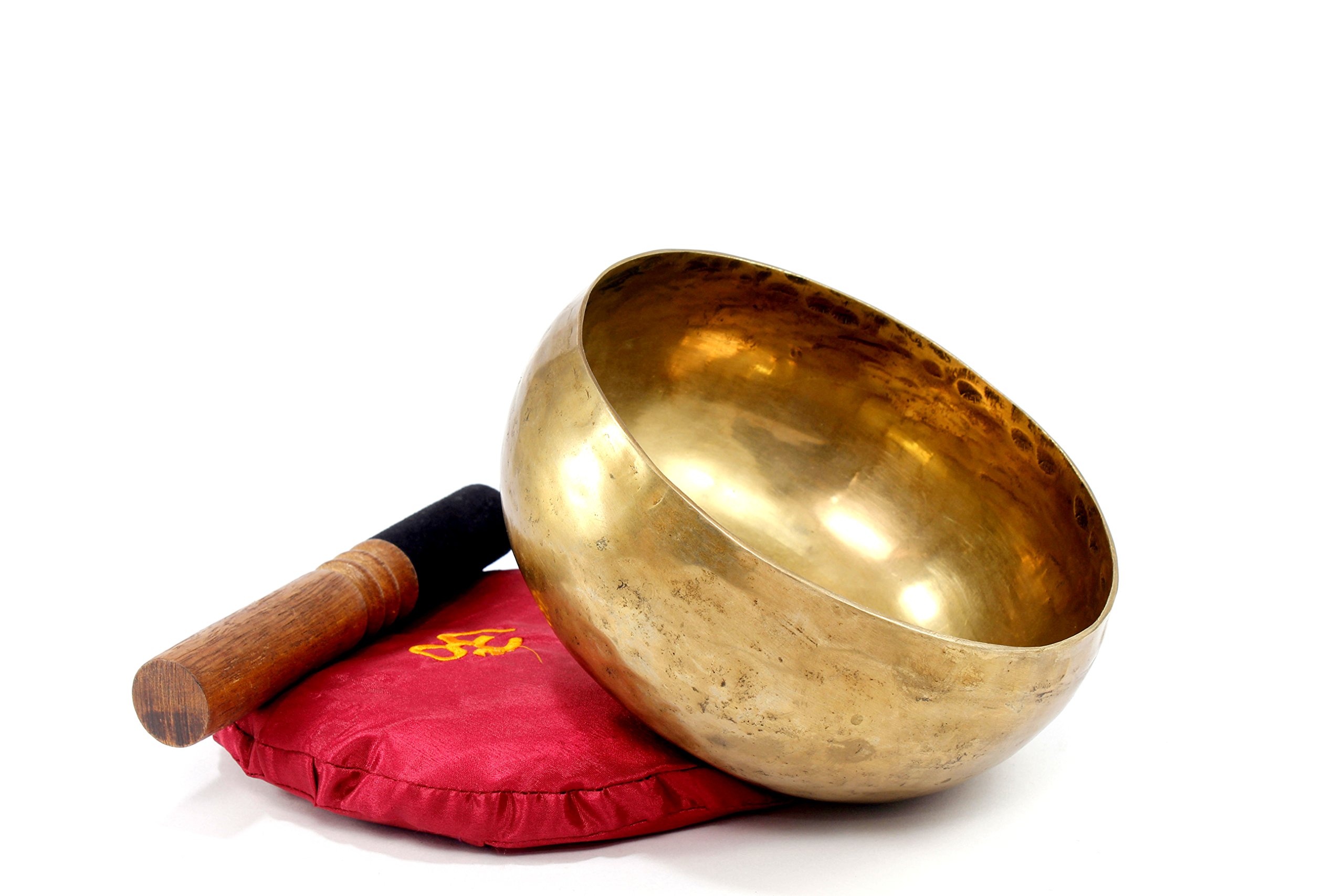 Tibetan Singing Bowl Set - 4th Chakra F (7 Inch)