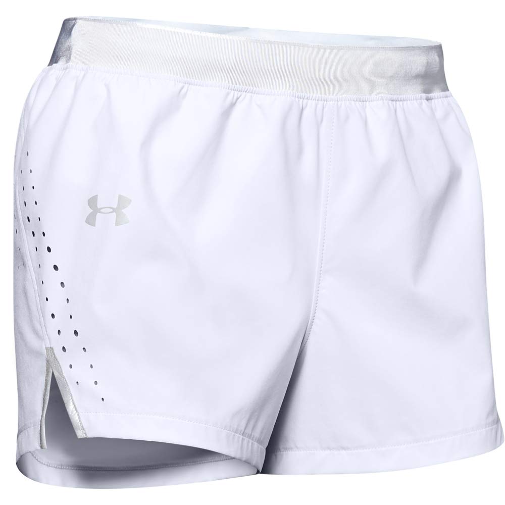 Under Armour Run Track Short, Halo Gray (014)/Reflective, Large