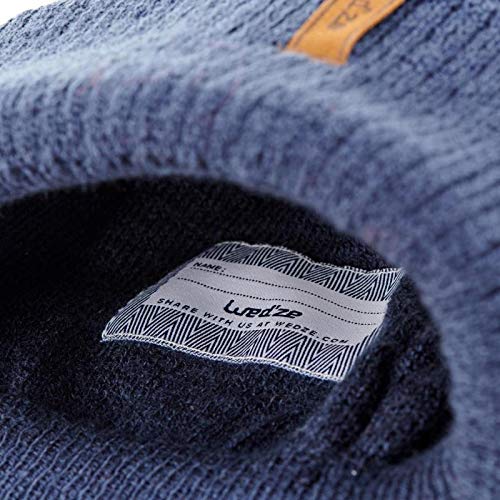 WEDZE Children's Fisherman SKI HAT - Navy