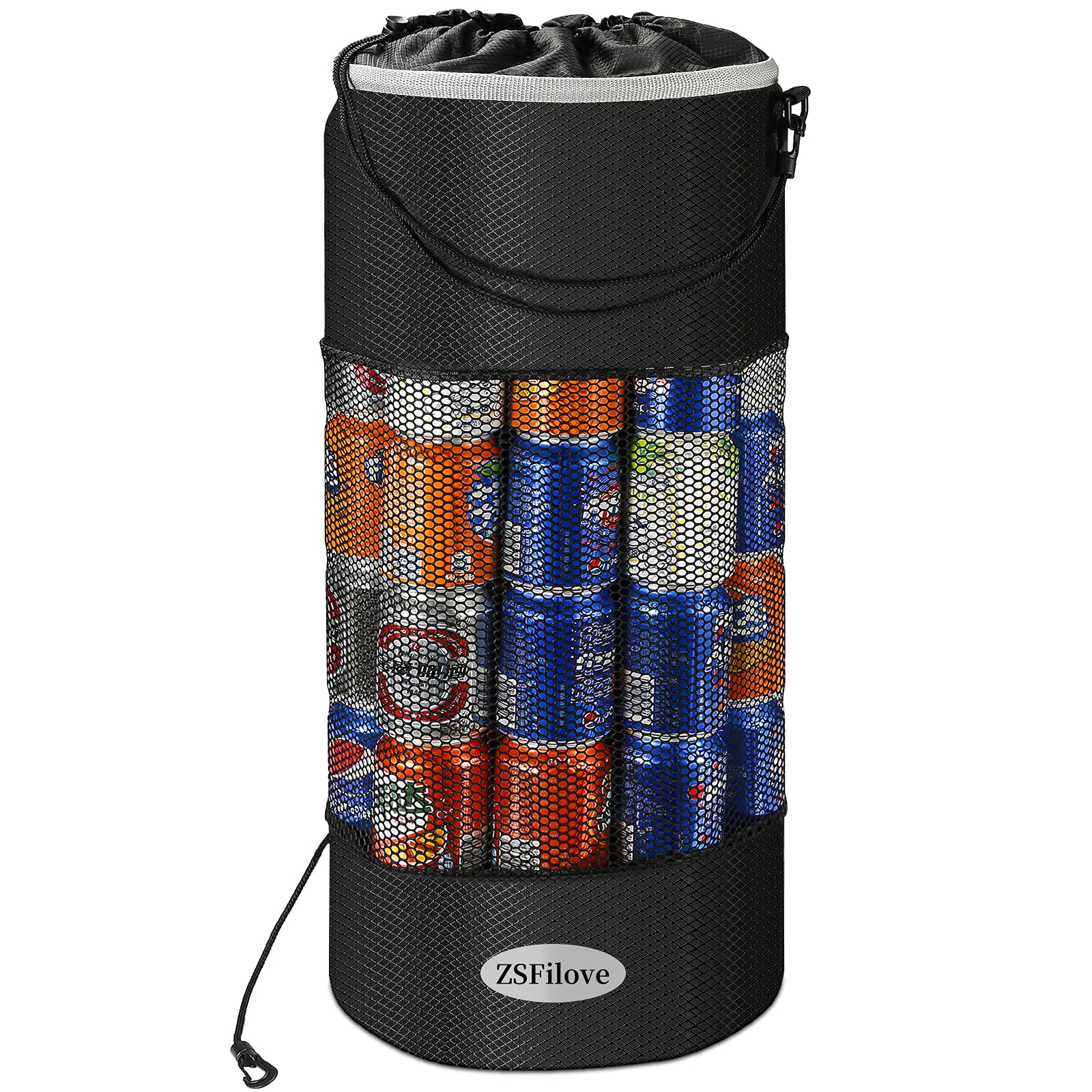 ZSFilove Boat Trash Bags Mesh Boat Trash Can,Boat Trash Bag for Your Boat, Kayak, or Camper