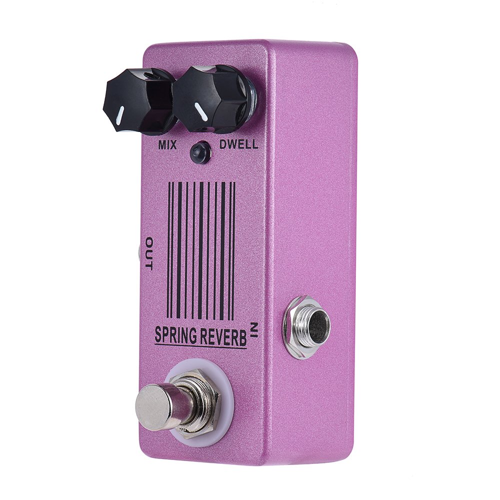 Spring Reverb Mini Guitar Effect Pedal True Bypass