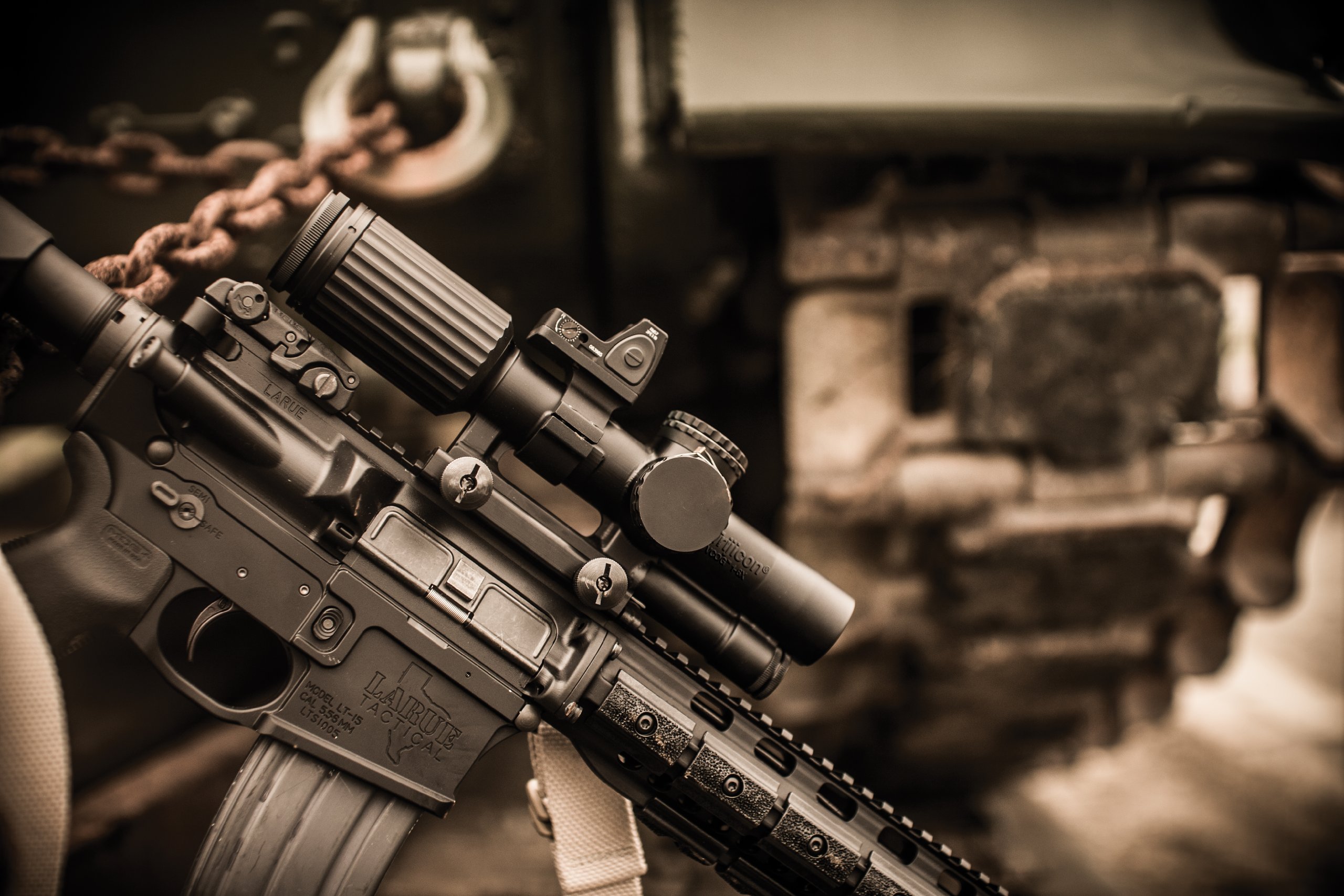 Trijicon VCOG 1-6x24 Segmented Circle Crosshair 300 Riflescope