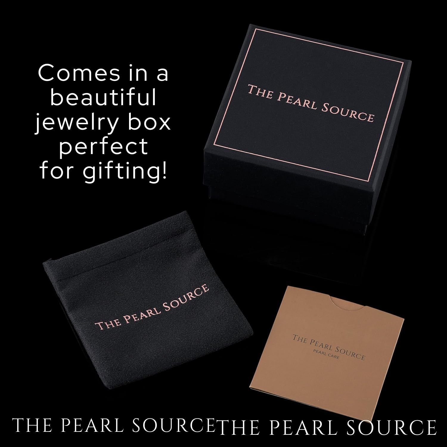THE PEARL SOURCE 14K Gold 8-8.5mm AAA Quality Round Genuine White Akoya Cultured Pearl Leverback Earrings for Women