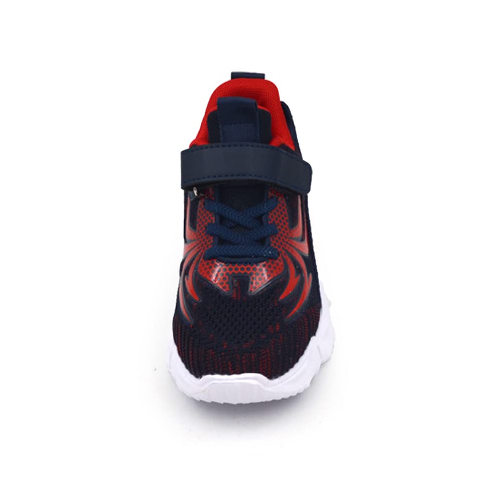 TISGOTAN Kid Sneakers Boy Spider Shoes Trail Running Shoes Walking Shoes TS03 Navy 1 Big Kid