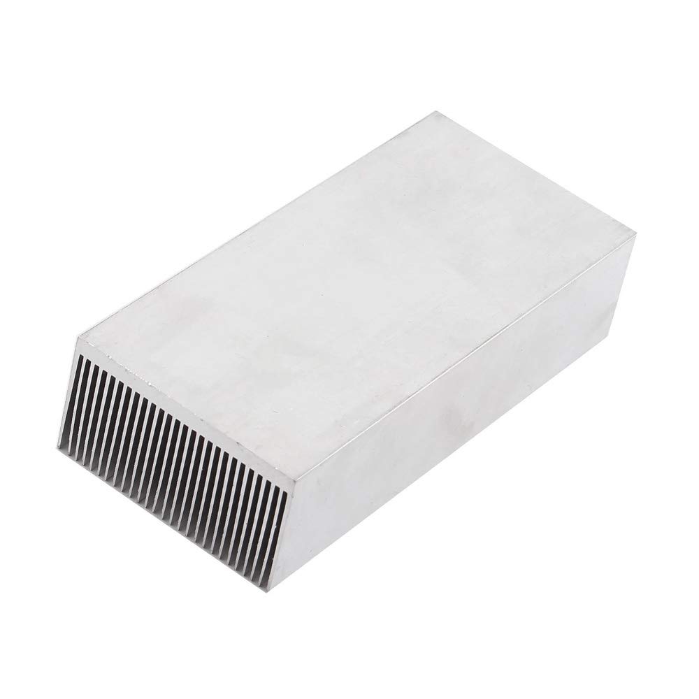tatoko Aluminum Heat Radiator Heatsink Cooling Fan 150mm(L) x69mm(W) x36mm(H) Silver Tone