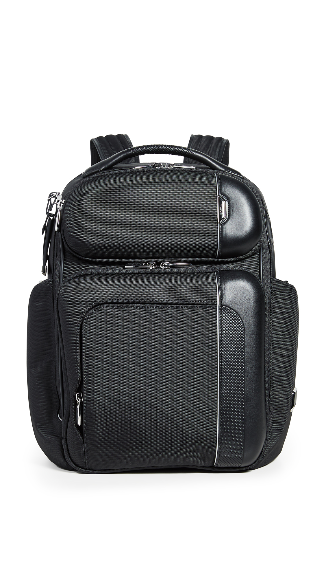 TUMI Men's Arrivé Barker Backpack, Black, One Size